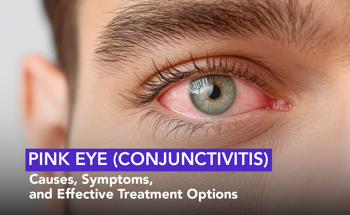 Pink Eye (Conjunctivitis): Causes, Symptoms & Treatment
